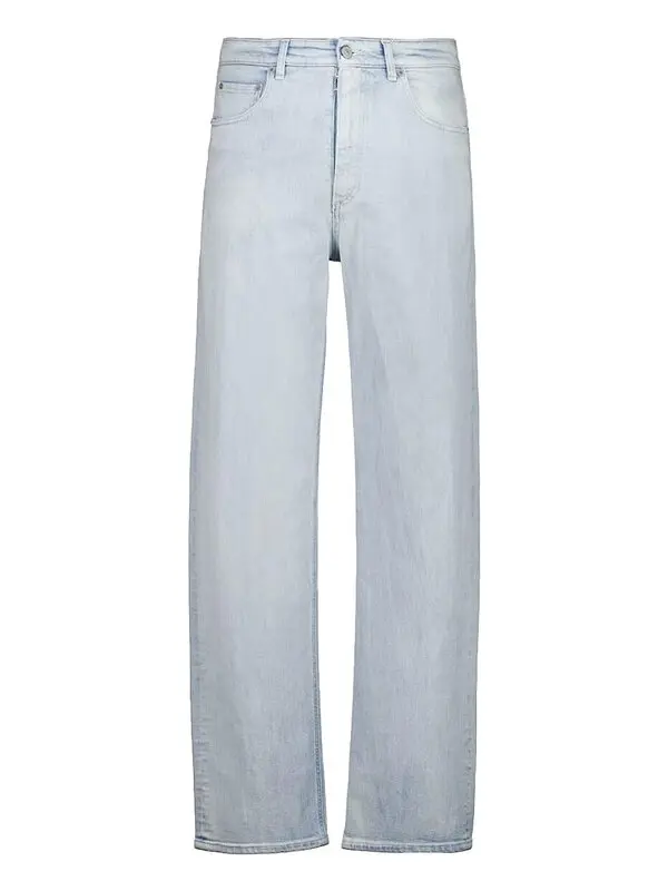 MAISON MARGIELA Five-pocket Cotton Straight Leg Jeans - Blue