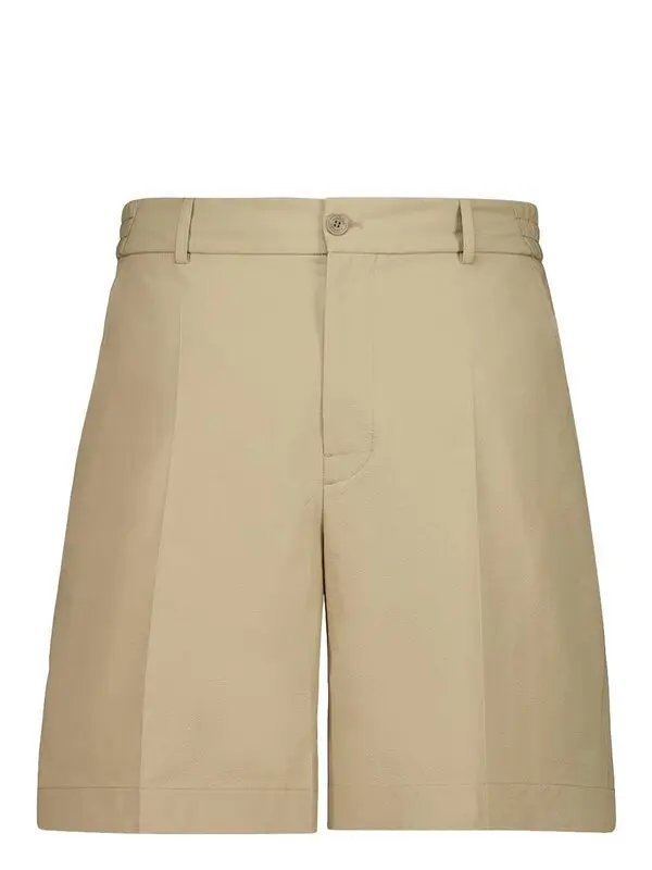 Moncler Seersucker Shorts - Beige