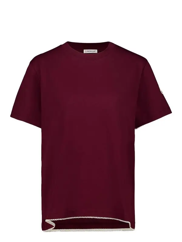 Moncler Cotton T-shirt - Red
