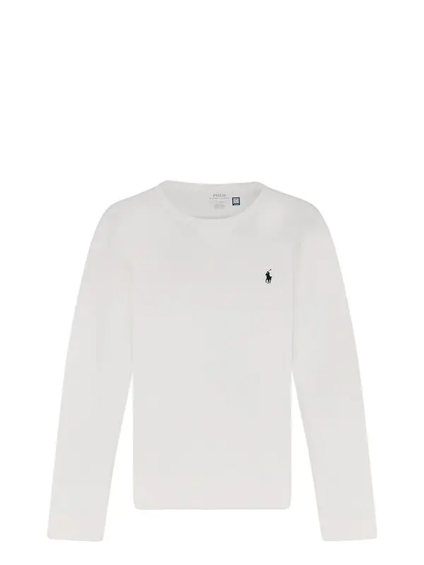 Polo Ralph Lauren Cotton-blend Sweatshirt With Embroidery - White