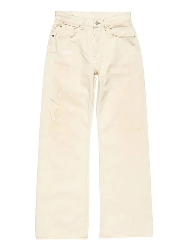 Acne Studios 2021f Daybreak Jeans - White