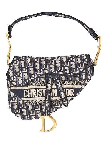 Dior Saddle Bag - Blue
