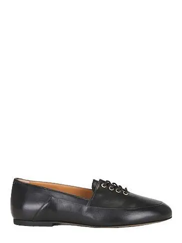JIL SANDER Lace-up Loafers - Black