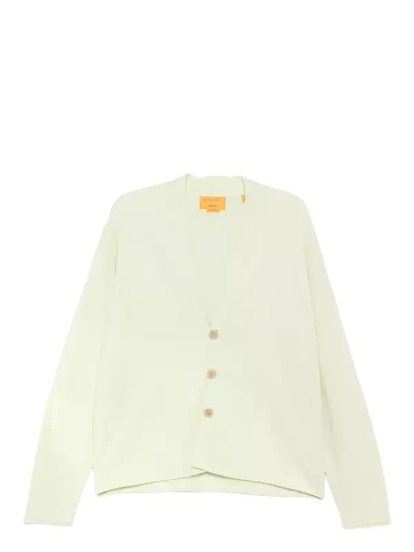 Guest In Residence Everywear Buttoned Cardigan - Green