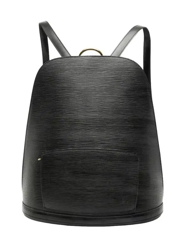 LOUIS VUITTON 1996 Epi Gobelins Backpack - Black