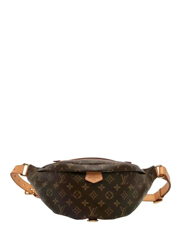 LOUIS VUITTON 2018 Monogram Bumbag Belt Bag - Brown