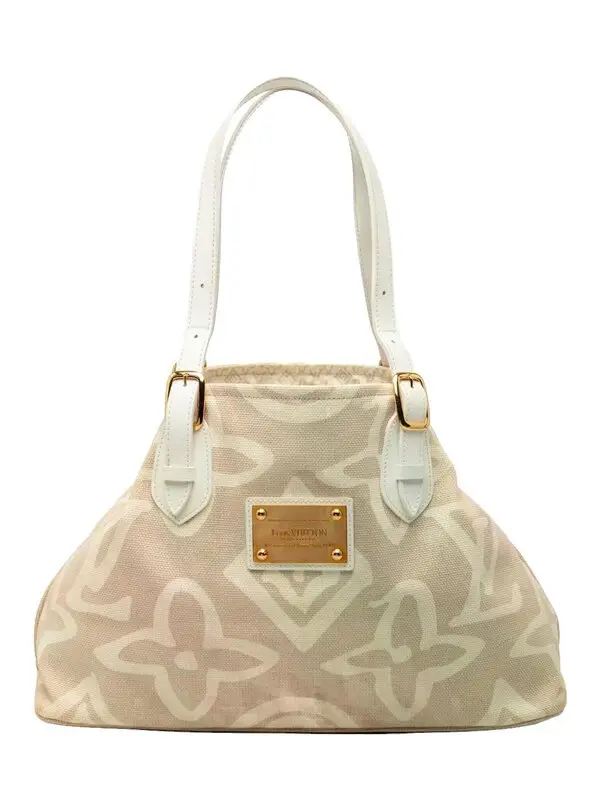 LOUIS VUITTON 2008 Monogram Tahitienne Cabas Pm Tote Bag - Brown