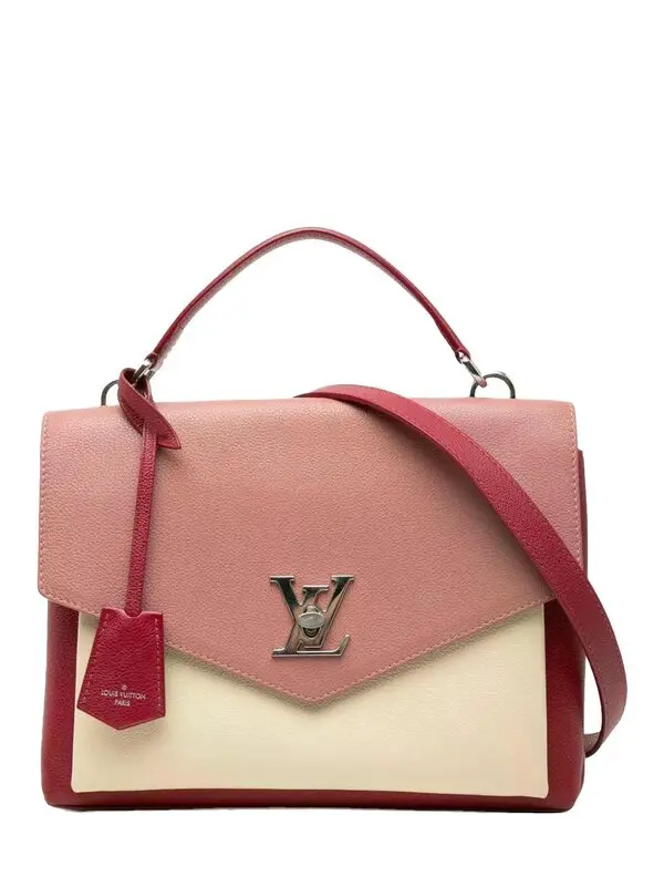 LOUIS VUITTON 2018 Mylockme Handle Bag Satchel - Pink