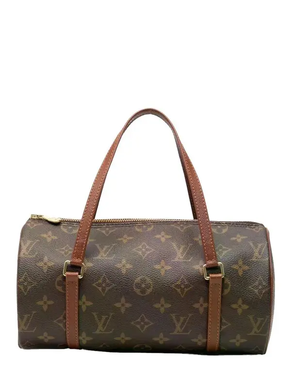 LOUIS VUITTON 2000 Monogram Papillon 26 Handbag - Brown