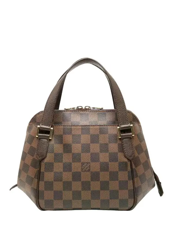 LOUIS VUITTON 2005 Damier Ebene Belem Pm Handbag - Brown