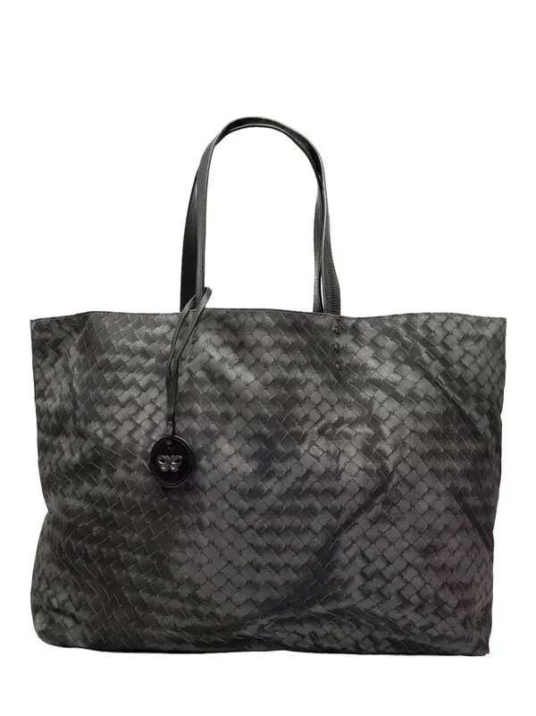 Bottega Veneta Intrecciolusion Tote Bag - Grey