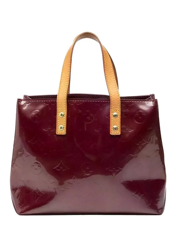 LOUIS VUITTON 2007 Monogram Vernis Reade Pm Handbag - Purple