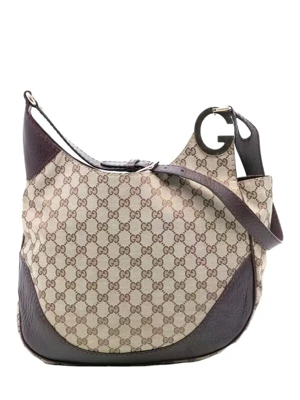 Gucci Gg Canvas Charlotte Crossbody Bag - Brown