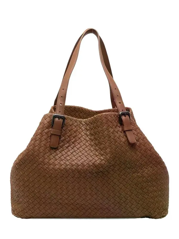 Bottega Veneta Large Nappa Intrecciato Cesta Tote Bag 2012-2025 - Brown