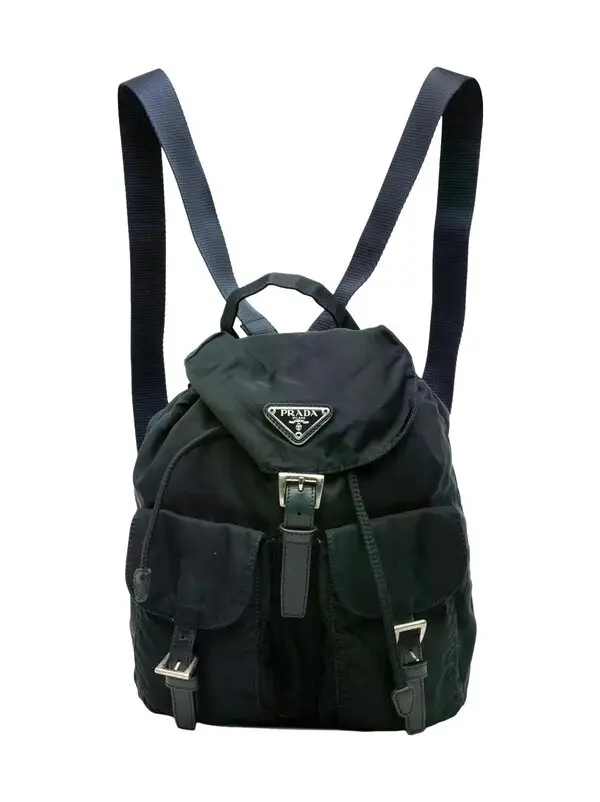 Prada 2000-2013 Tessuto Backpack - Blue