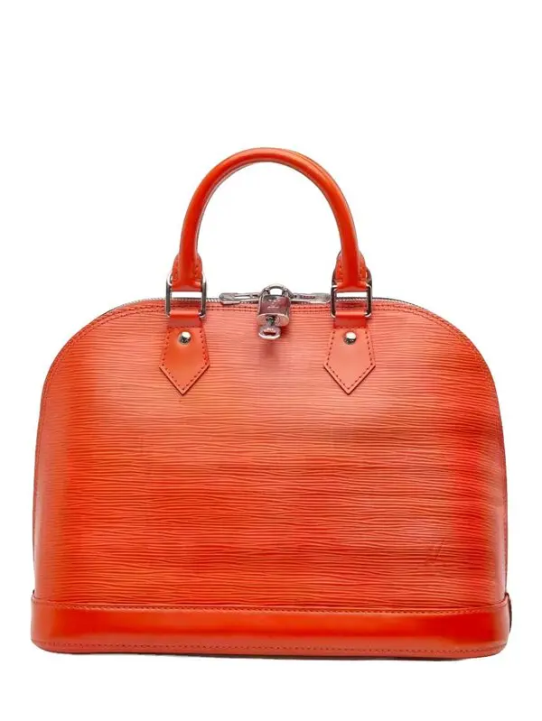 LOUIS VUITTON 2012 Epi Alma Pm Handbag - Orange