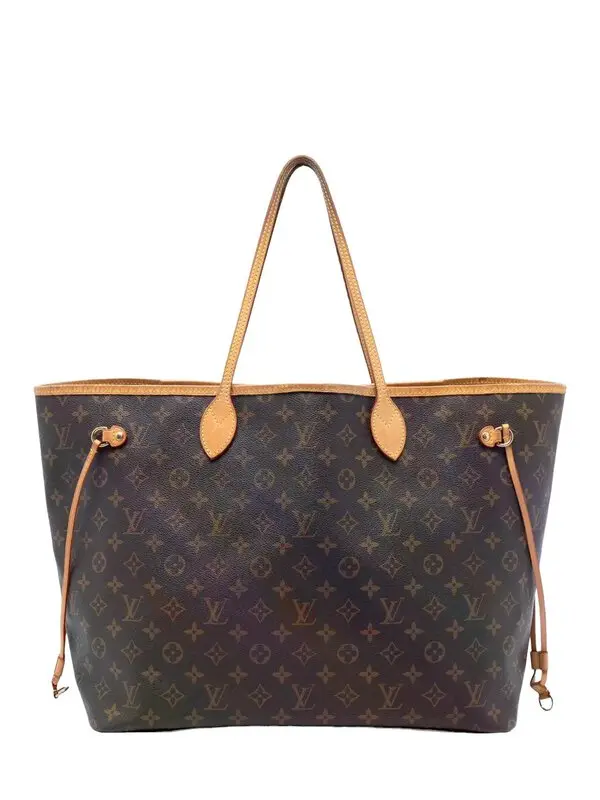 LOUIS VUITTON 2011 Monogram Neverfull Gm Tote Bag - Brown