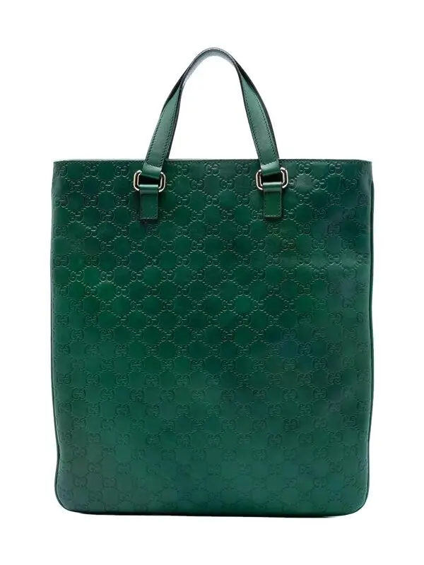 Gucci Ssima Tote Bag - Green