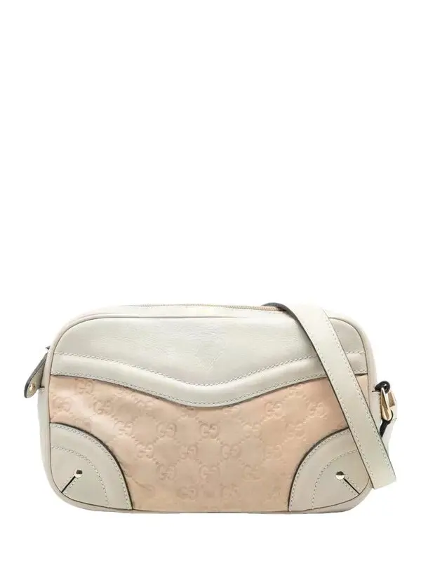 Gucci Sima Crest Shoulder Bag - Pink