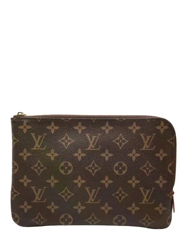LOUIS VUITTON 2019 Monogram Etui Voyageur Pm - Brown