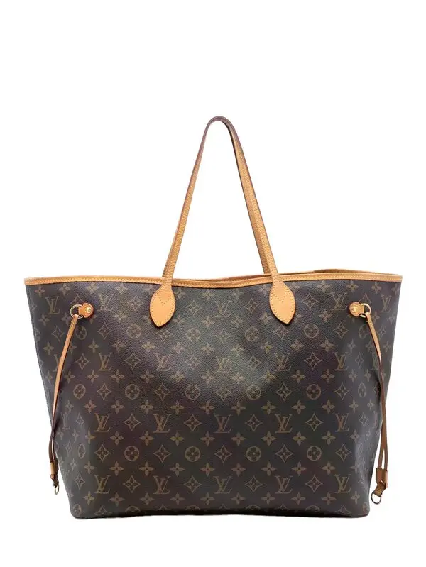 LOUIS VUITTON 2012 Neverfull Gm Tote Bag - Brown