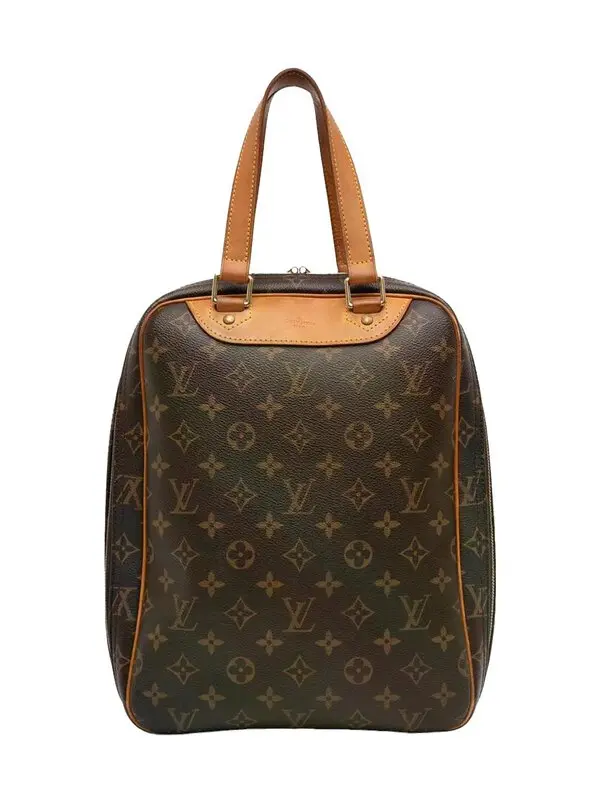 LOUIS VUITTON 2005 Monogram Excursion Handbag - Brown