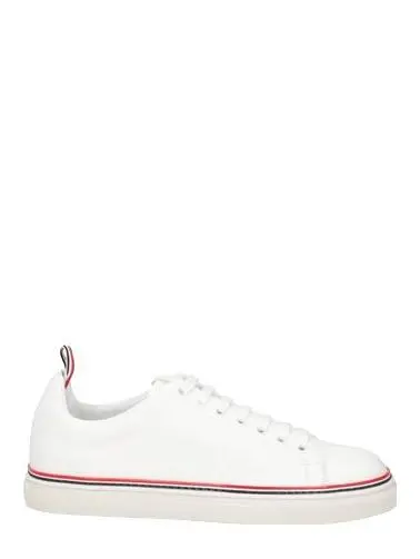 Thom Browne Low-top Leather Sneakers - White