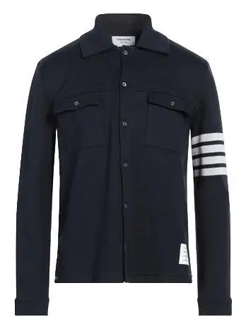 Thom Browne Shirt Midnight Size Cotton - Blue