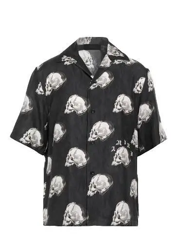 Amiri Shirt Size Silk - Black