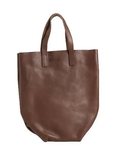 UMA WANG Handbag Calfskin Shopper - Brown