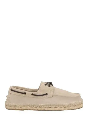 Manebí Leather Loafers - Beige