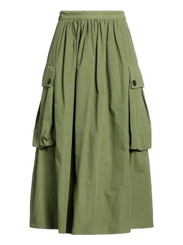 DEPARTMENT 5 Midi Flared Skirt - Green