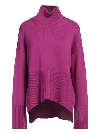 DONDUP Wool Turtleneck Sweater - Purple