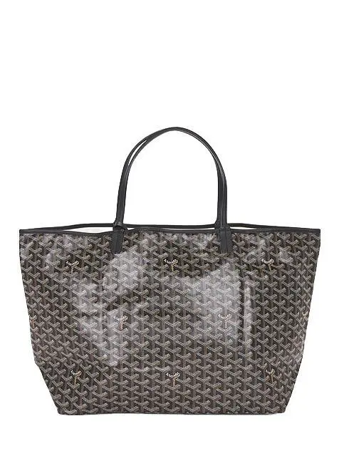 FWRD RENEW Goyard Saint Louis Gm Tote Bag - Black