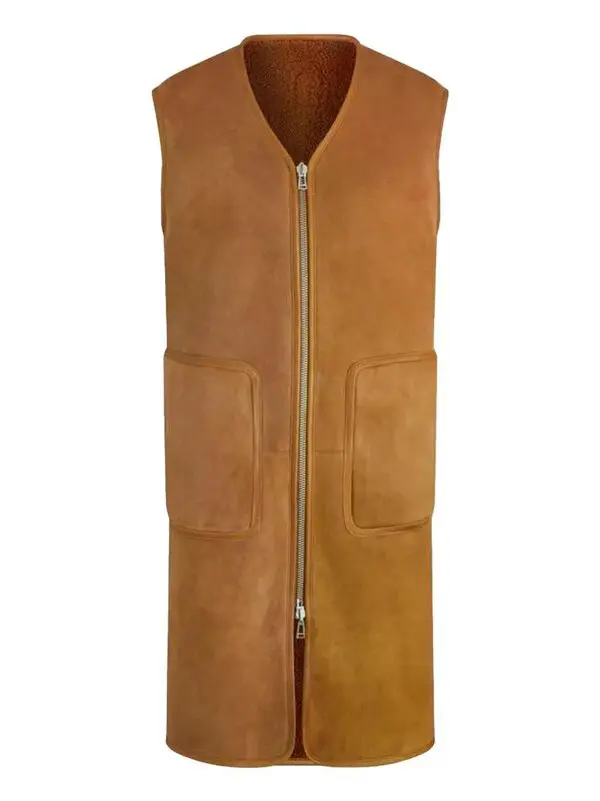 Belstaff Reversible Zip Vest - Brown