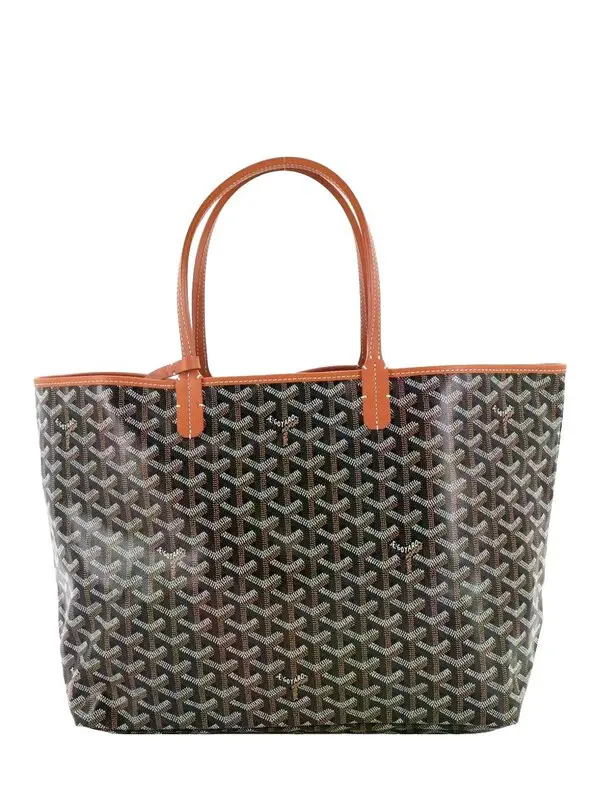 Goyard Saint Louis Coated Canvas Pm Tote Bag - Brown