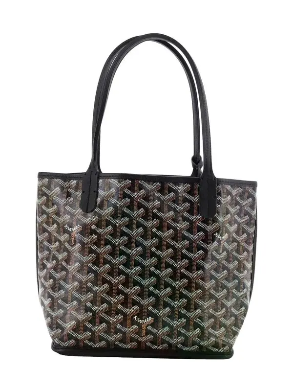 Goyard Anjou Reversible Mini Tote - Black