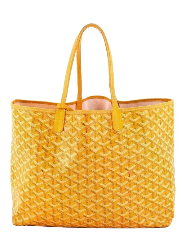 Goyard Saint Louis Coated Canvas Pm Tote Bag - Yellow