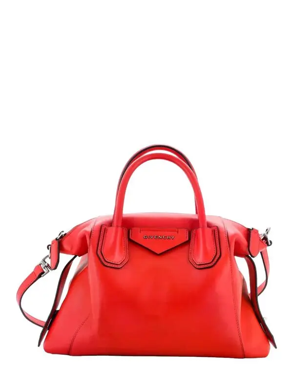 Givenchy Antigona Soft Small Satchel - Red