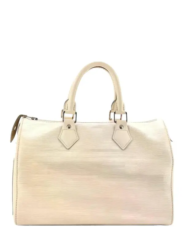 LOUIS VUITTON Speedy Handbag Epi Leather 25 - White