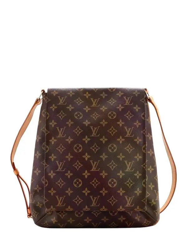 LOUIS VUITTON Musette Salsa Handbag Monogram Canvas Gm - Brown