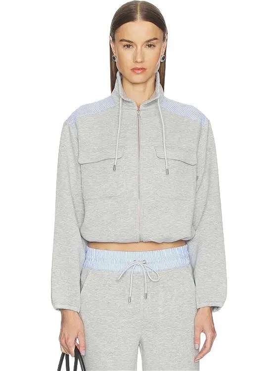 Veronica Beard Stellant Jacket - Light Heather Grey