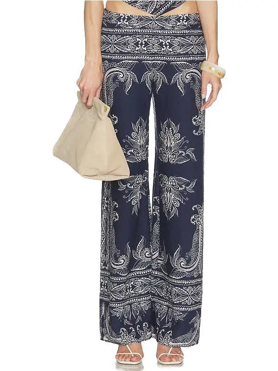 Amanda Uprichard Arielle Pants - Navy