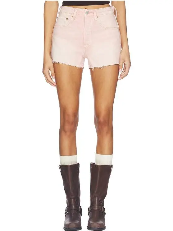 LEVI'S 501 Original Denim Short - Chipped Sepia Rose