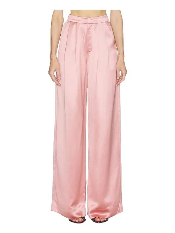 NONCHALANT LABEL Paris Pant - Dusty Rose