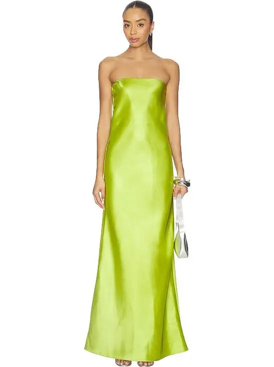 L'IDEE York Dress - Lime Gloss