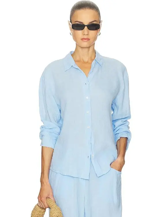 Velvet By Graham & Spencer Brighton Button-down Shirt - Sailboat