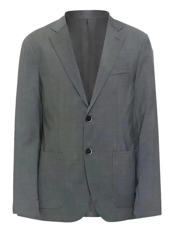 Barena Venezia Button Front-pocket Blazer - Grey