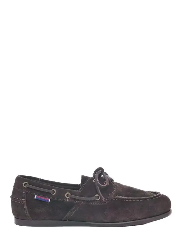 SEBAGO Owen Lace-up Boat Loafers - Brown
