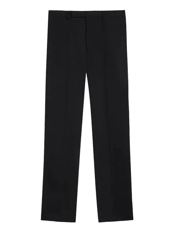 Rick Owens Straight-leg Wool Trousers - Black
